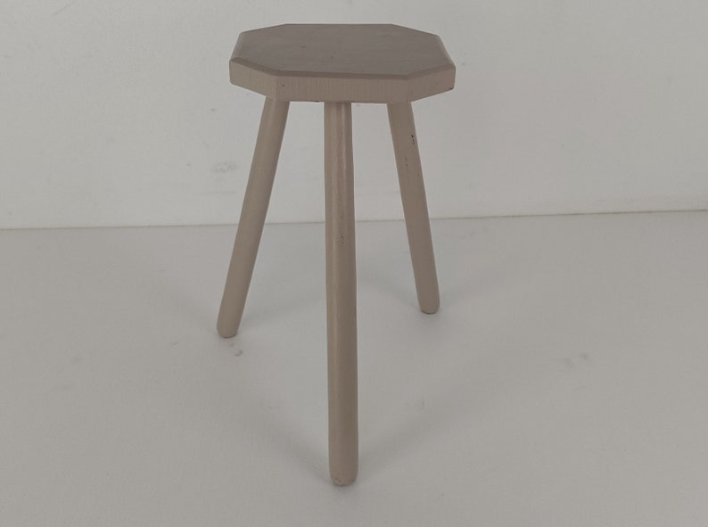 Old Milk Milking Stool Farmhouse Country Barn Style Side Display Table ...
