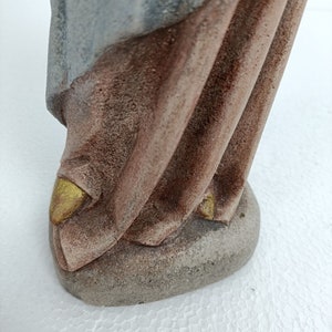 Statue Our Lady of Tongeren Black Madonna Infant Jesus Grapes ...