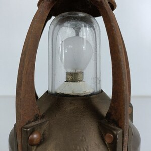 Antique Authentic Miner Davy Safety Lamp Brass Table Lamp Decorative - Etsy