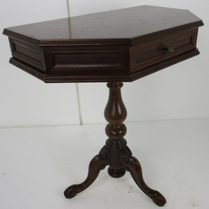 Hallway Telephone Side Occasional Table Edwardian Style Vintage Mid ...