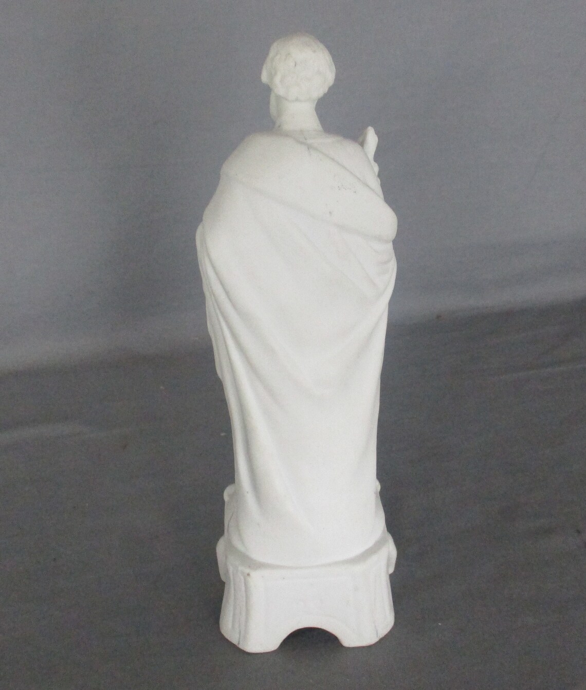 Antique Porcelain Bisque Statue Saint Joseph Angel Lilies - Etsy
