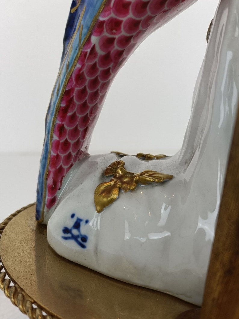 Giulia Mangani Design Lamp Porcelain Italy Firenze 1970s Bird of ...