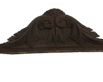 Carved Wood Over Door Pediment - Etsy