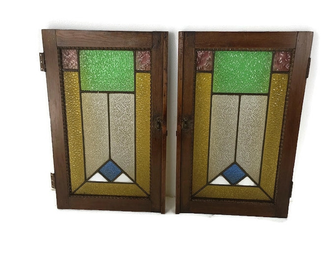 Antique Stained Glass Window Rug - Etsy