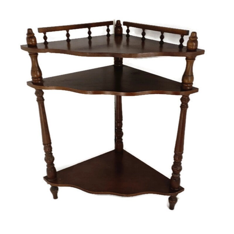 Wicker Corner Shelf - Etsy