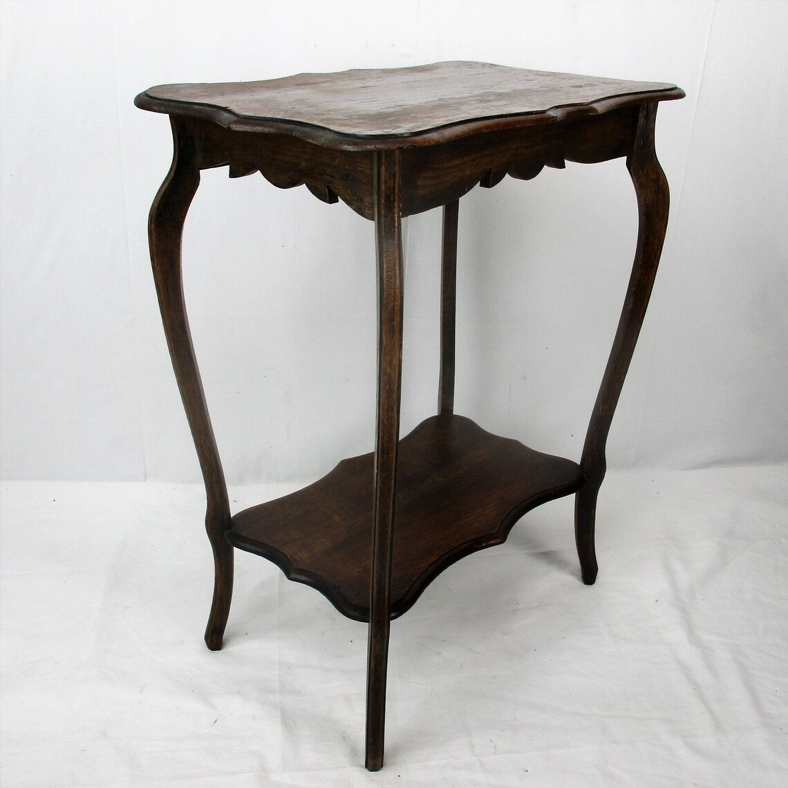 Antique Art Deco Sewing Quilting Box Table Cabinet Two Tier - Etsy