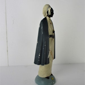 Tutsi Man 1950s Traditional Clothings Signed Gorza Bruxelles Plaster ...
