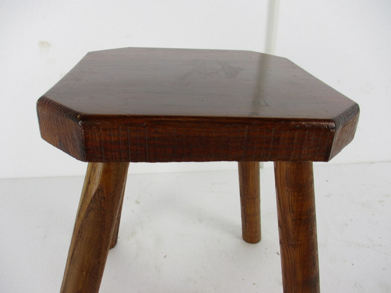 Vintage Milk Milking Stool Farmhouse Country Barn Style Side - Etsy