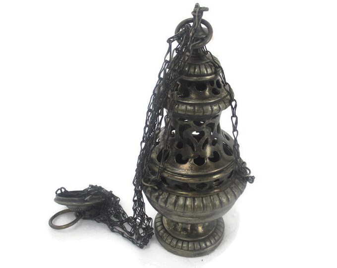 Religious Swinging Procession Torch Thurible Candle Holder Incense ...