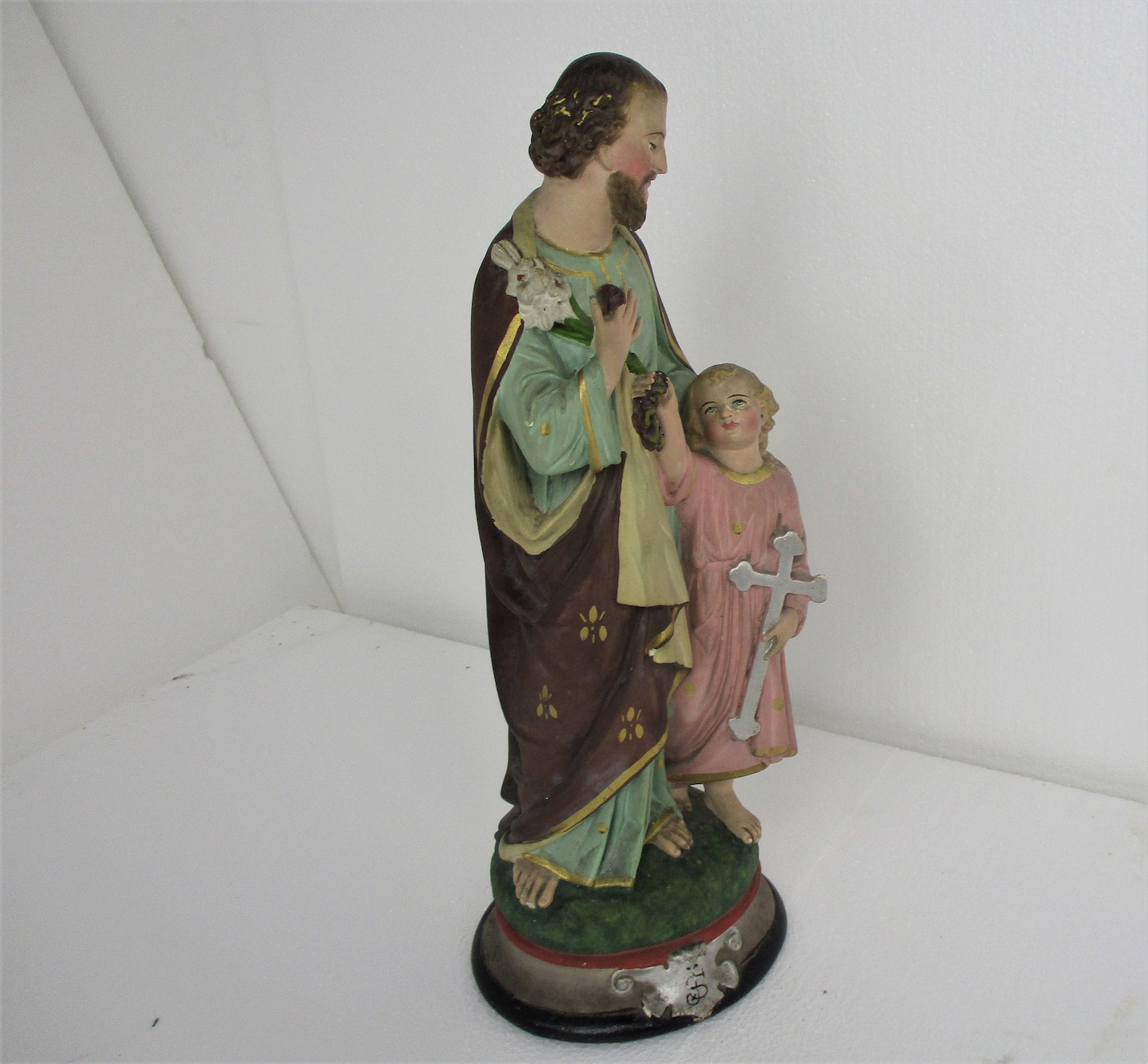 Statue Saint Joseph Protector of Homes Infant Jesus Statue - Etsy Australia