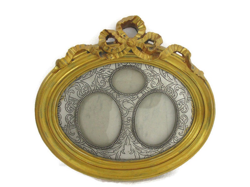 Picture Frame Vintage Hollywood Regency Style Resin Two Toned - Etsy UK