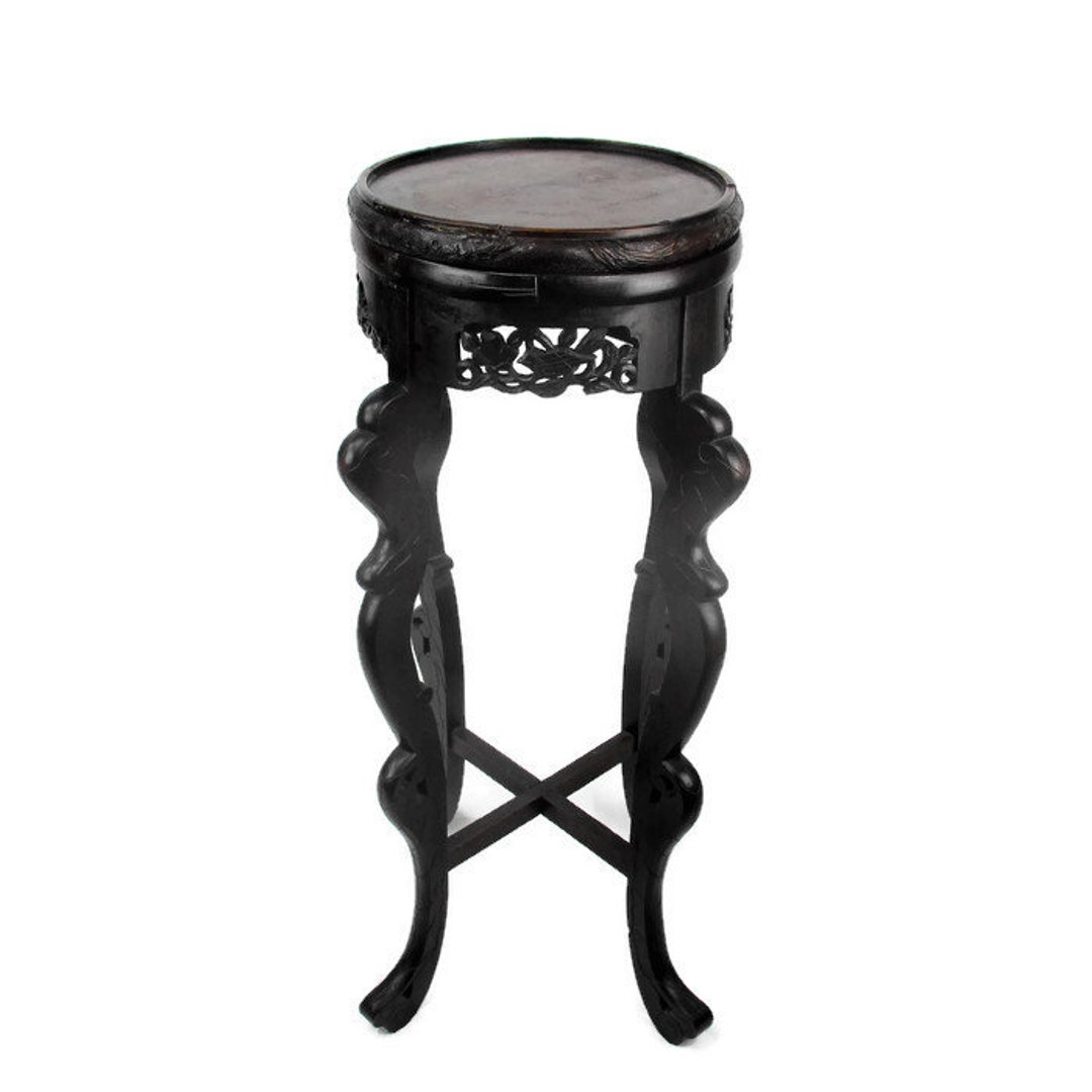 Gorgeous Wooden Ornate Side Display Table Pedestal Plant Stand 33.07 - Etsy