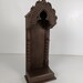 XL Hand Carved Wooden Chapel Niche for Statue Gothic Standing Beautiful ...