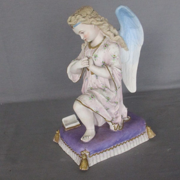 French Porcelain Angel - Etsy