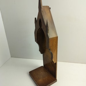 Wooden Chapel Niche for Statue Art Deco Standing Hanging Vintage Ornate ...