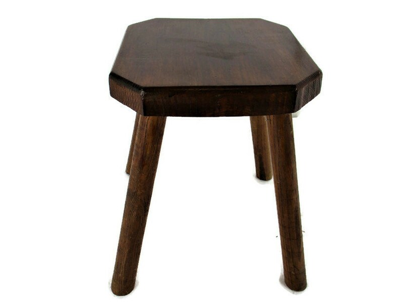 Vintage Milk Milking Stool Farmhouse Country Barn Style Side - Etsy