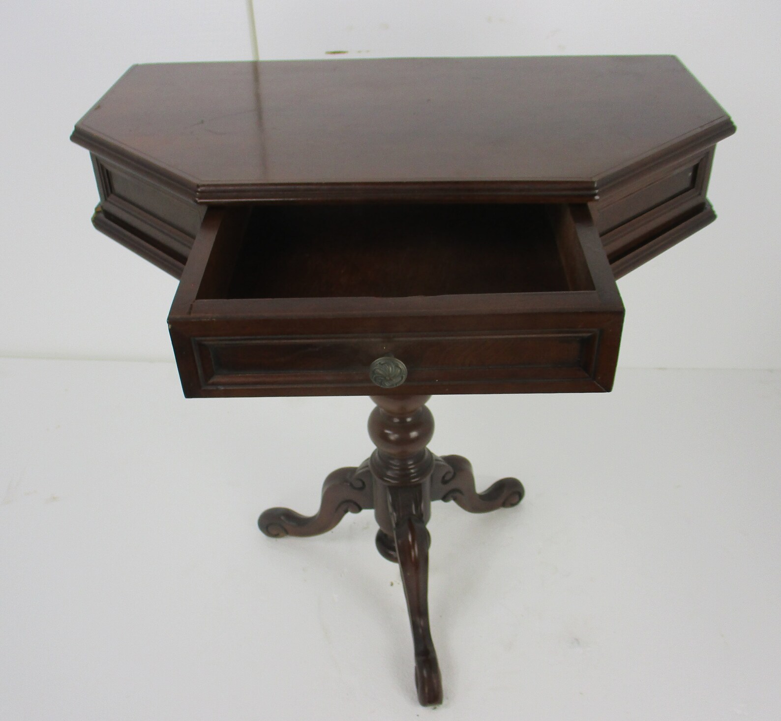 Hallway Telephone Side Occasional Table Edwardian Style Vintage Mid ...