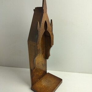 Wooden Chapel Niche for Statue Art Deco Standing Hanging Vintage Ornate ...