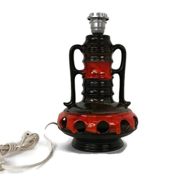 West German Fat Lava Floor Lamp - Etsy UK