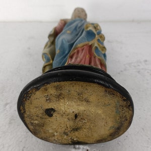 Neo Gothic Antique Statue Figurine Virgin Mary Holy Sacred Heart ...