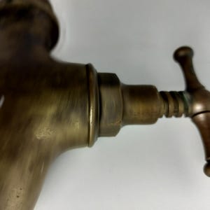 Large Antique Faucet Tap Architectural Sink Industrial Barn Country ...