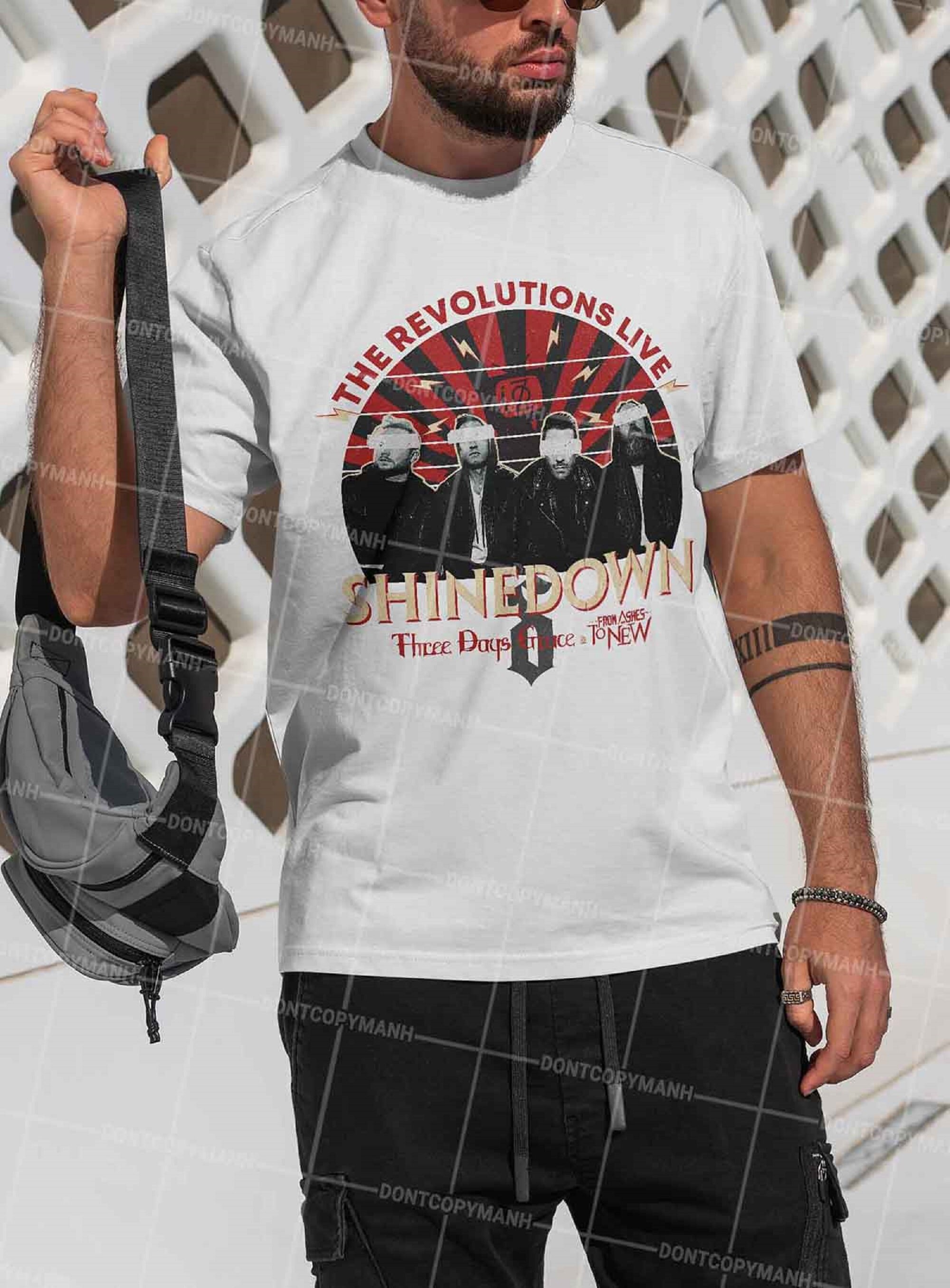 Retro Shin.edown Shirt Shin.edown Revolutions Live Tour 2023 Shirt ...
