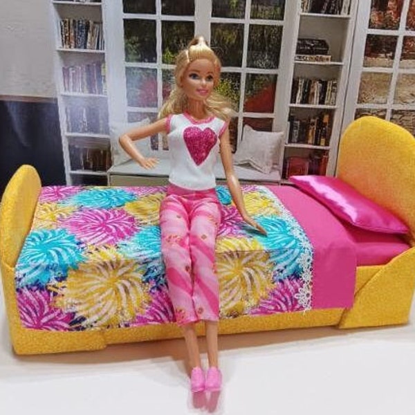 Barbie Furniture Bed - Etsy