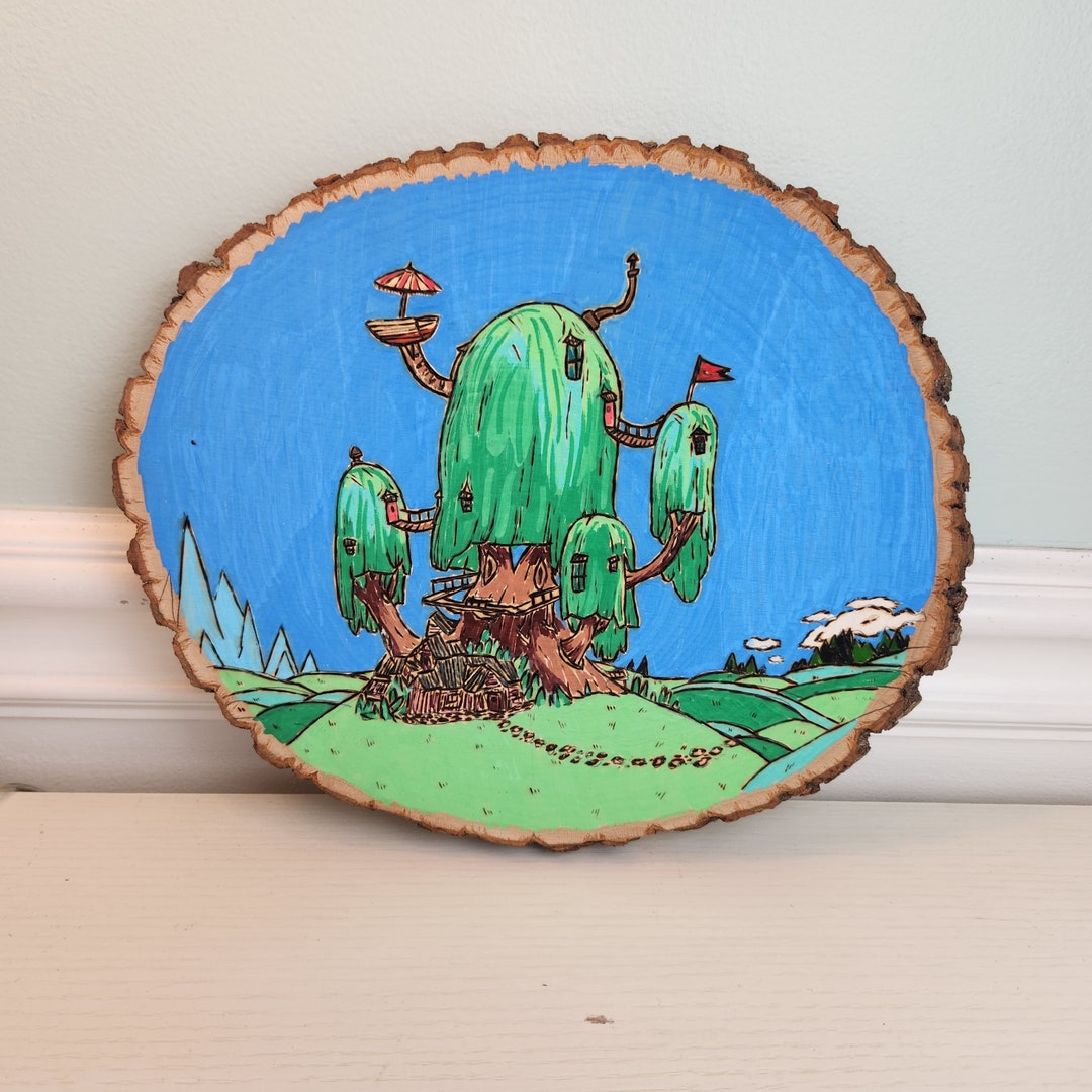 Finn's House. Finn's Treehouse, Finn and Jake's House, Adventure Time ...