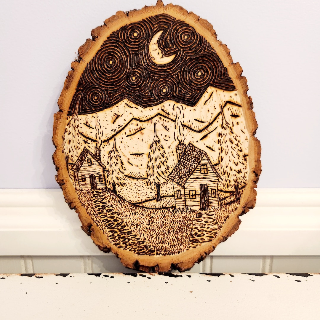 Fairy Tale Cottage, Fairy Cottage, Pyrography, Folk Art, Magical ...