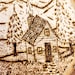 Fairy Tale Cottage, Fairy Cottage, Pyrography, Folk Art, Magical ...