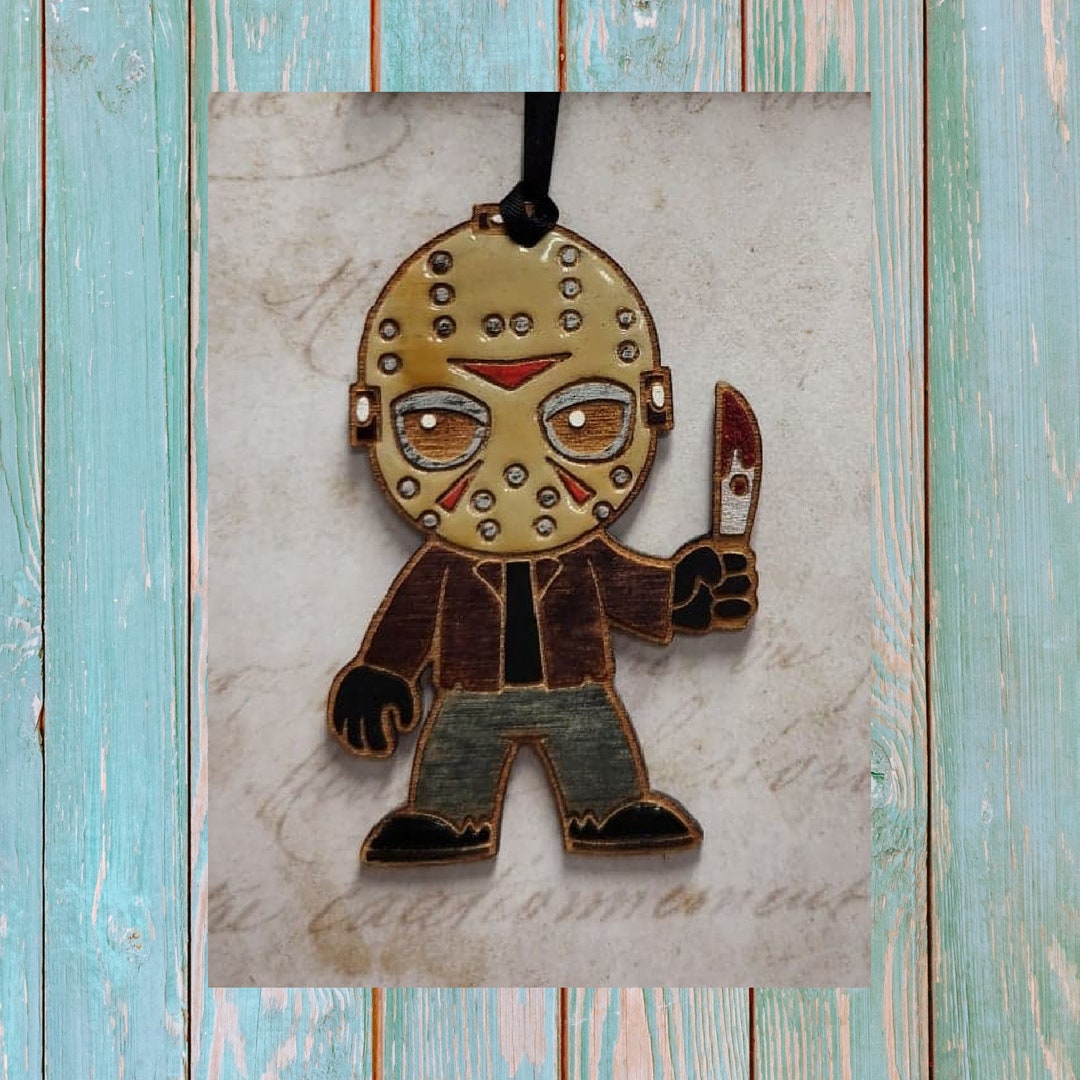 Jason Voorhees Personalized Halloween Christmas Tree Ornament - Etsy