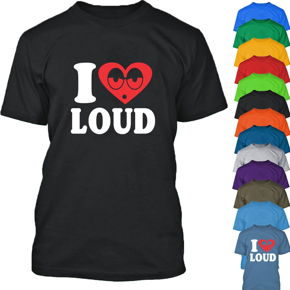 I Love Loud TSHIRT Funny Party Filling Blunt Weed Hip Hop Bar - Etsy