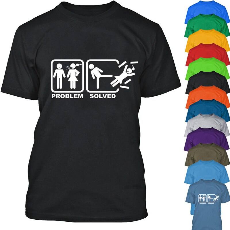 Problem Solved Tshirts - Etsy