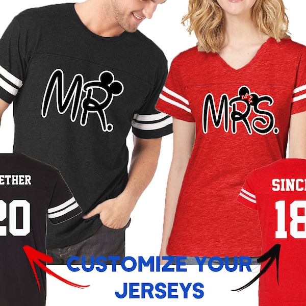 Matching Couple Jerseys - Etsy