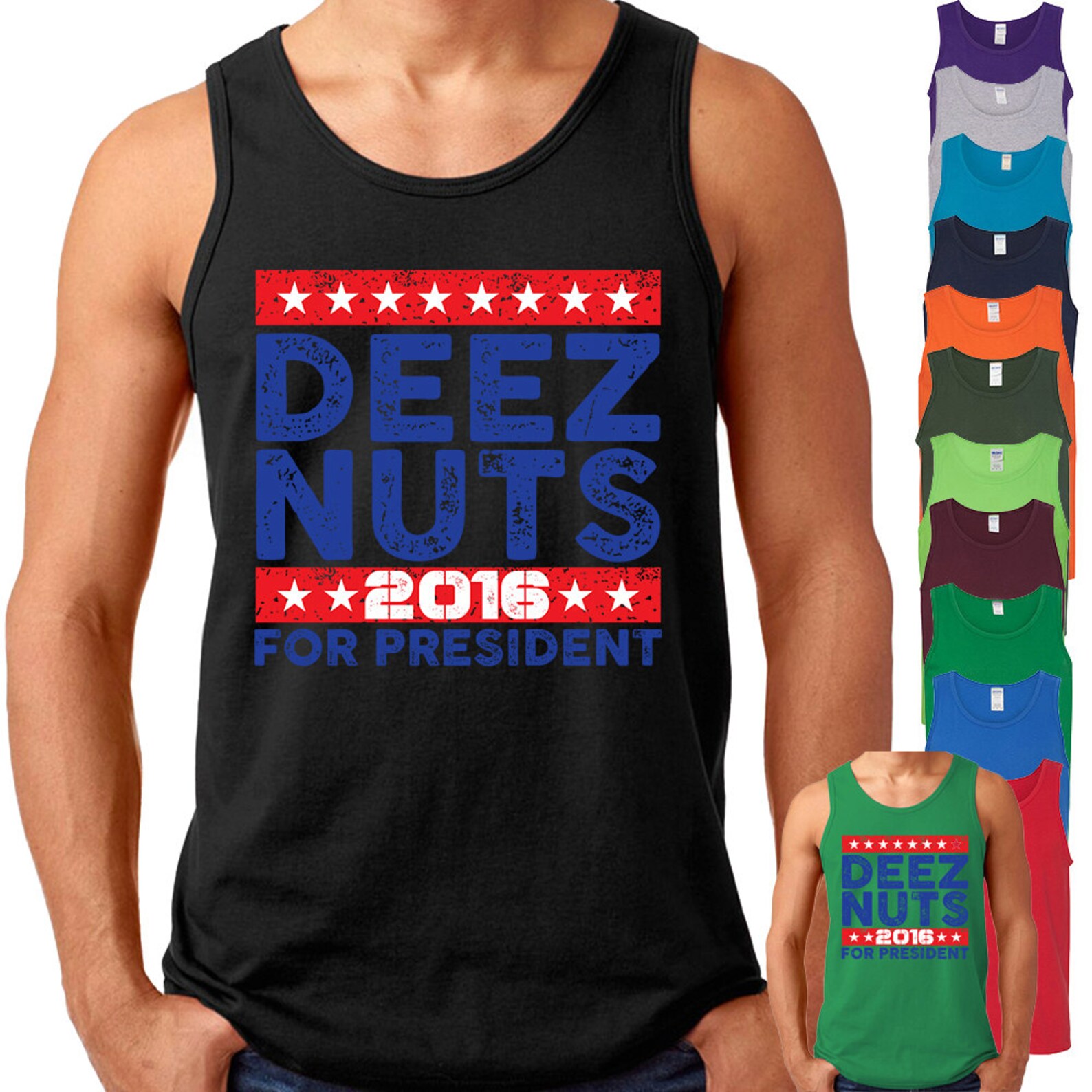 DEEZ NUTS for President 2016 America Needs Deez Nuts Tank Top | Etsy