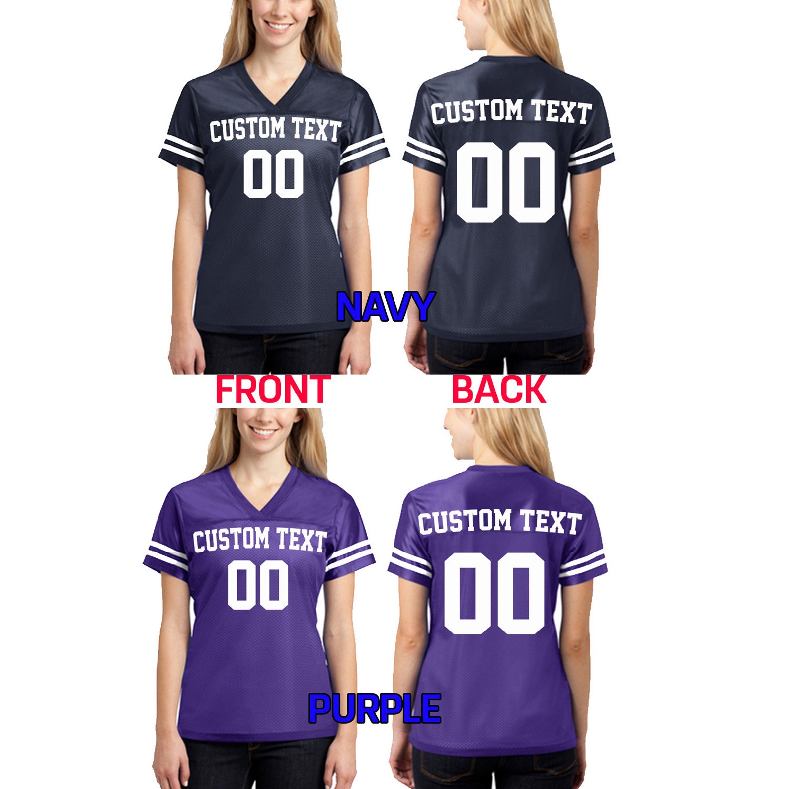 Customized Football JERSEY MESH Personalized Football Jersey - Etsy