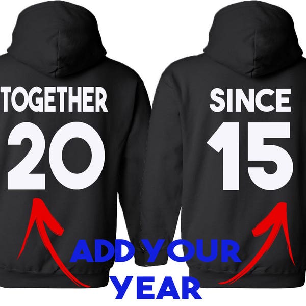 Together Since Shirt - Etsy