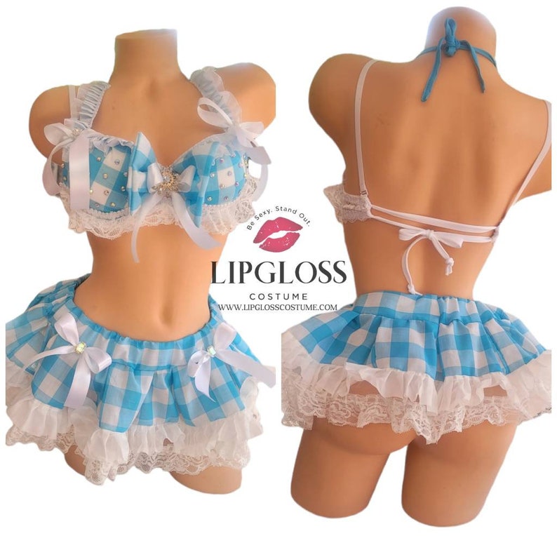 Sexy Dorothy Inspired Costume Wizard Of Oz Woman Adult Etsy