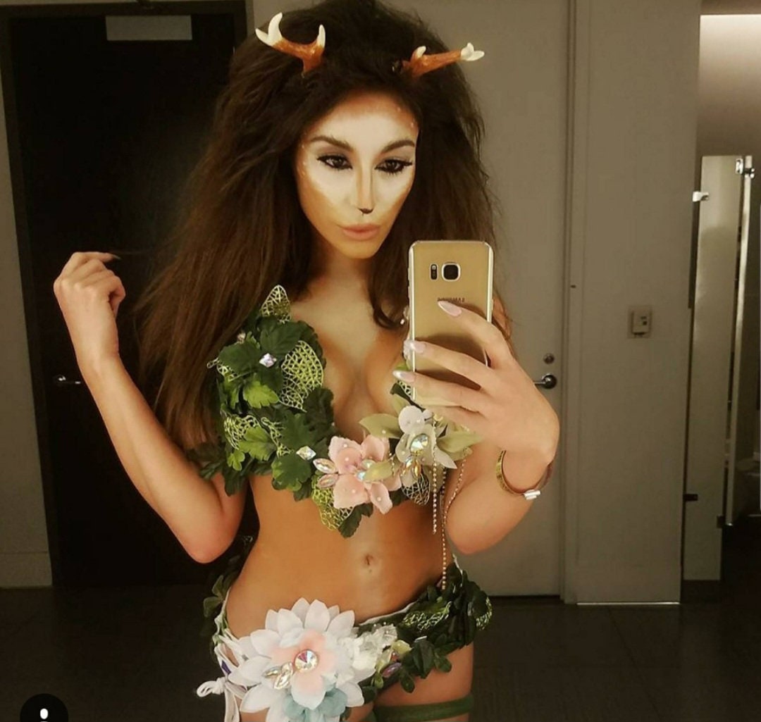 Sexy Forest Pixie Woodland Adult Woman Costume, Adam & Eve Fairy, Poison Ivy, Unique Forest Deer ...