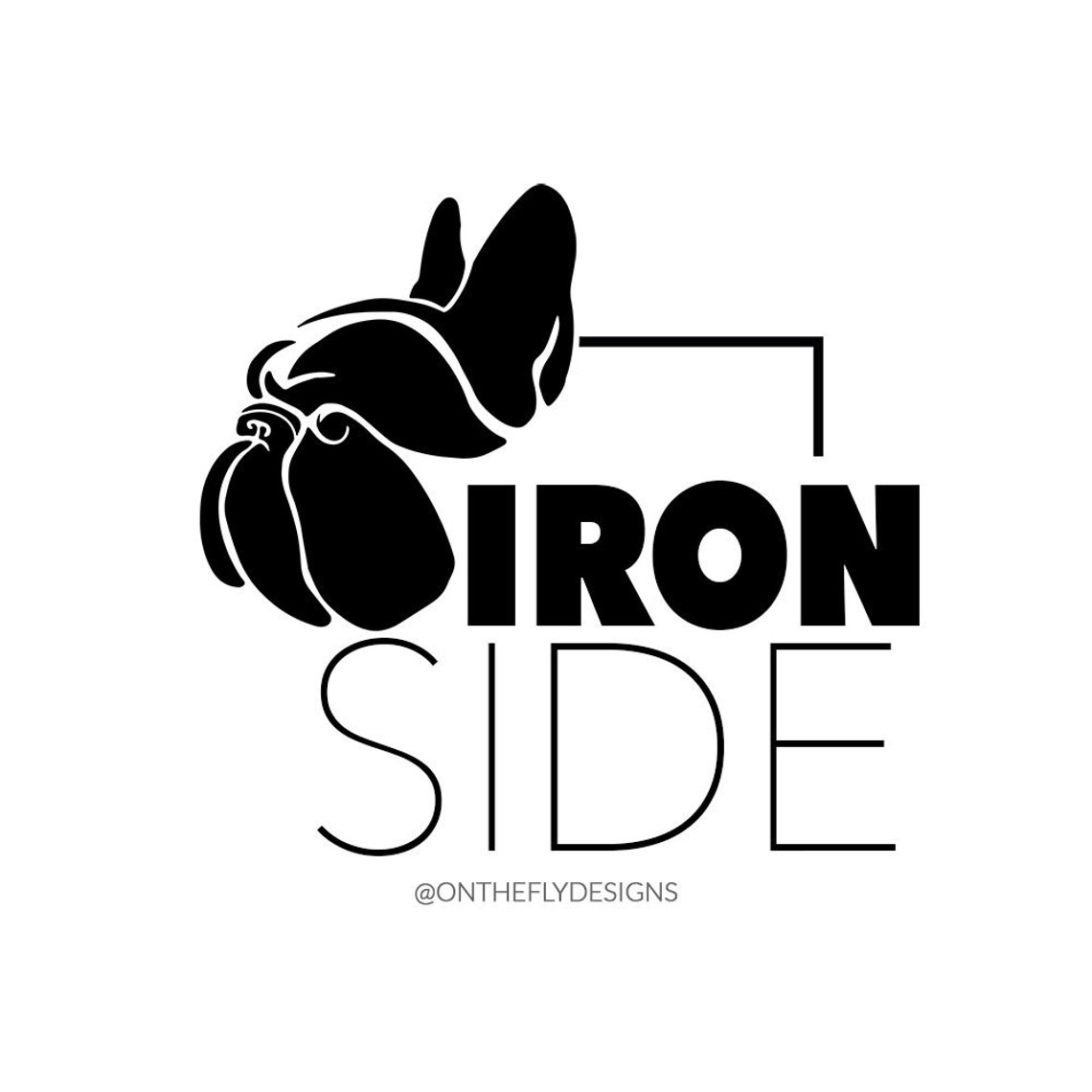 French Bulldog Logo Bulldog Logo Frenchie Logo Bully Logo Pet - Etsy