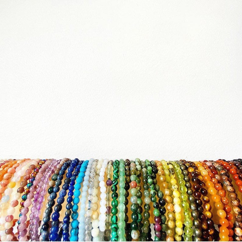 Mini Gem Bracelets - Etsy