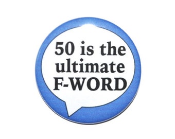 50 is the new awesome 50 year old fifty year old 50th birthday | Etsy