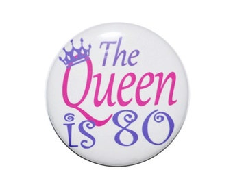80 Year Old the Queen is Eighty 80th Birthday Queen Eighty - Etsy