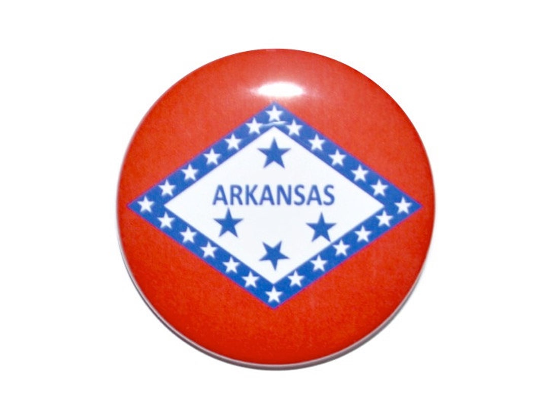 State Flag Pin Arkansas Flag Button State Flag Button State Pin State ...
