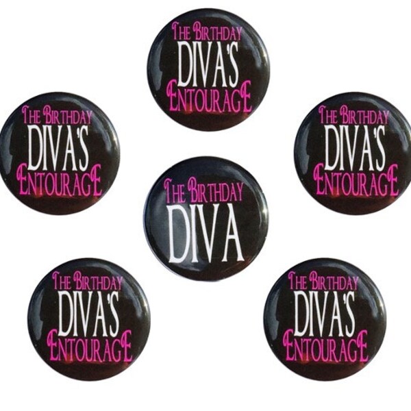 Birthday Entourage - Etsy