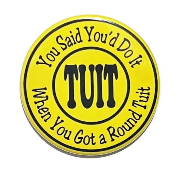 Round Tuit - Etsy