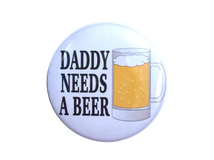 Beer buttons novelty button funny button 2 1/2 inch pin-back | Etsy