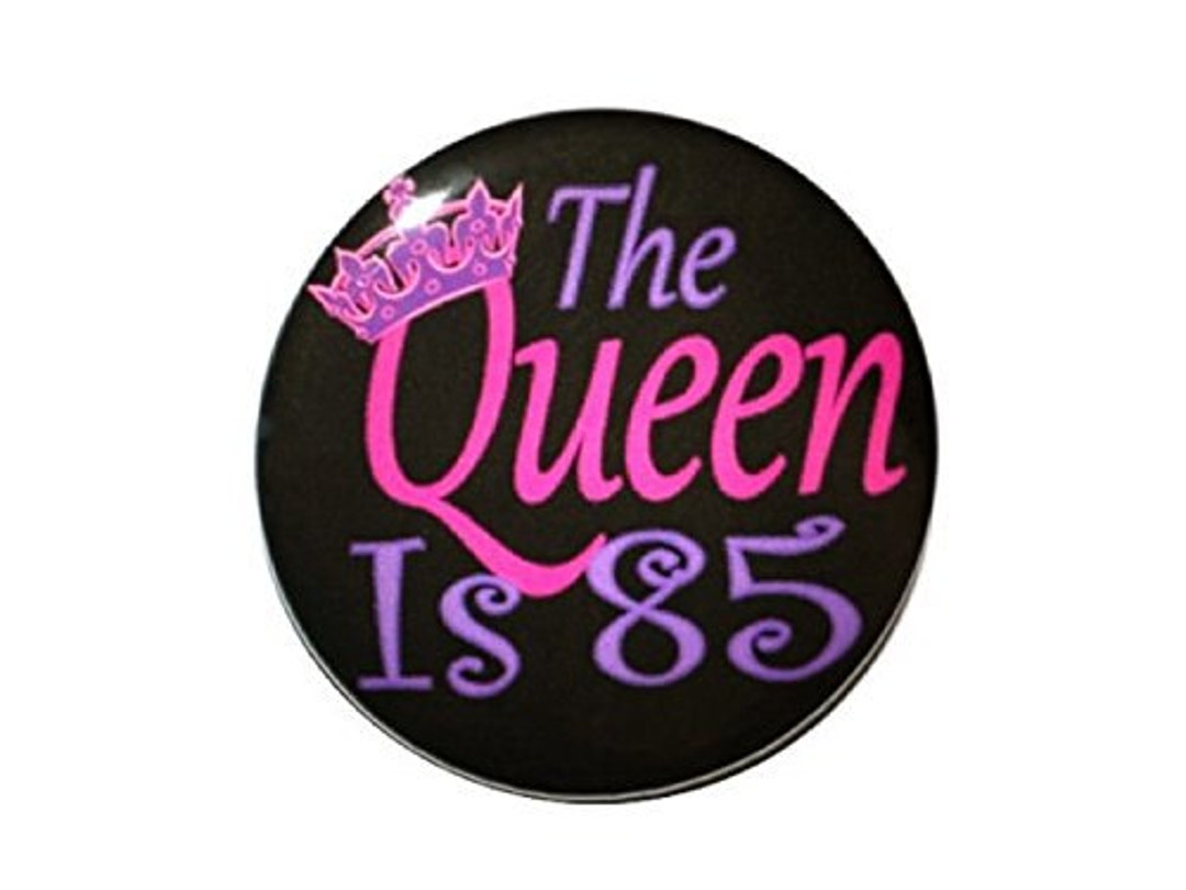 LARGE the Queen is 85 Year Old 85th Birthday Eighty-five Year Old Party ...