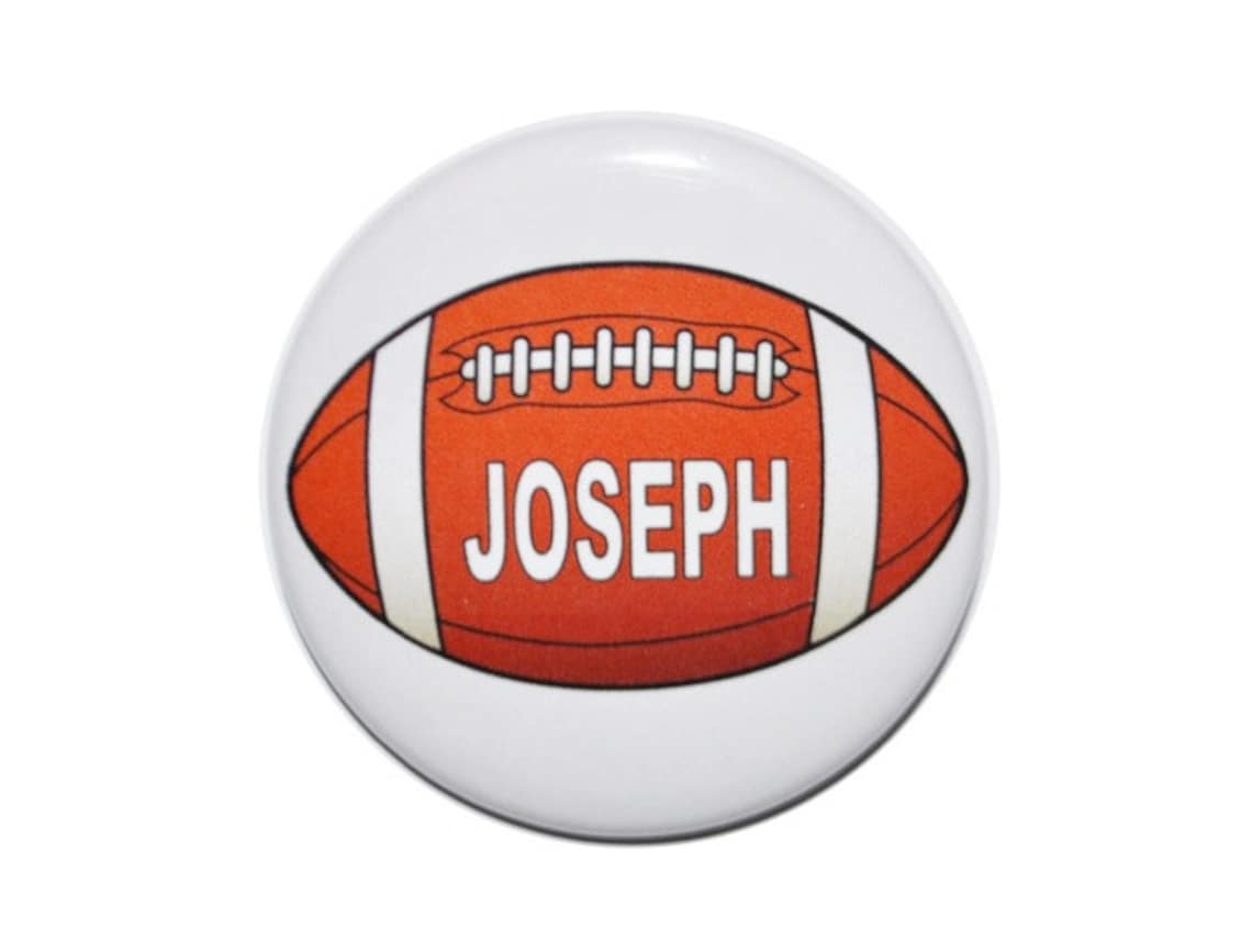 Personalized Football Pin Tailgating Football Theme - Etsy