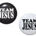 SMALL Team Jesus Button Jesus Pin Christian Button Fundraising Ideas ...
